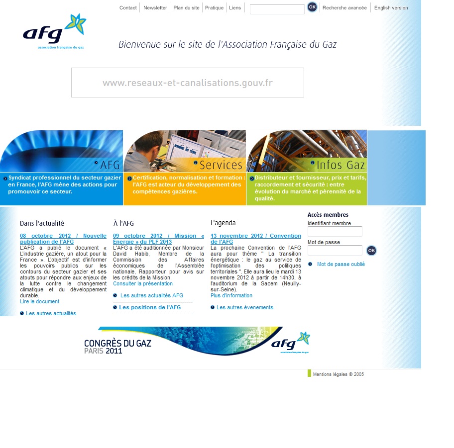 Stockage du gaz: l'AFG s'impatiente - Territoire d'énergie